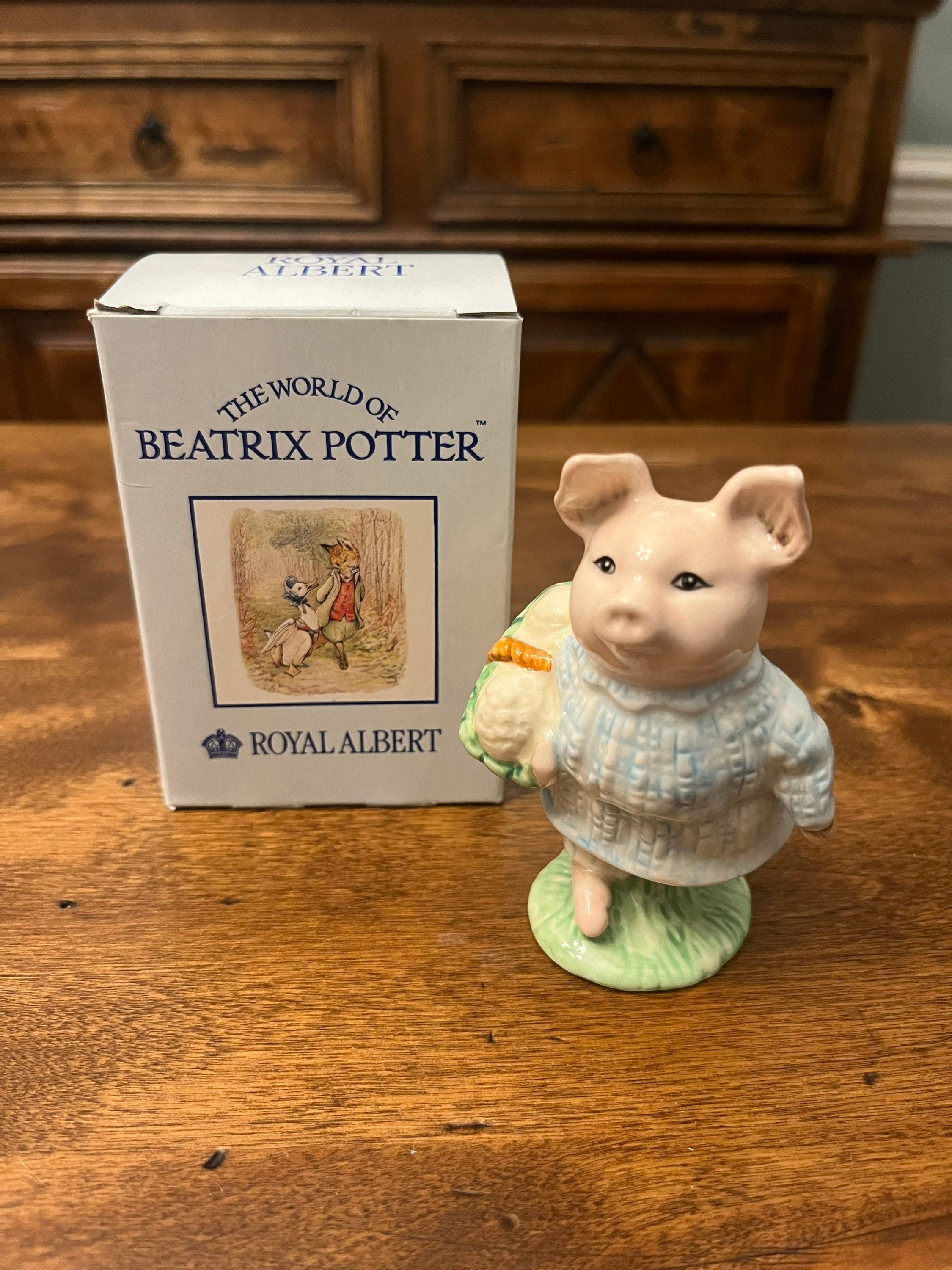 Royal Albert Beatrix Potter Mouse Figurine Little Pig - Etsy