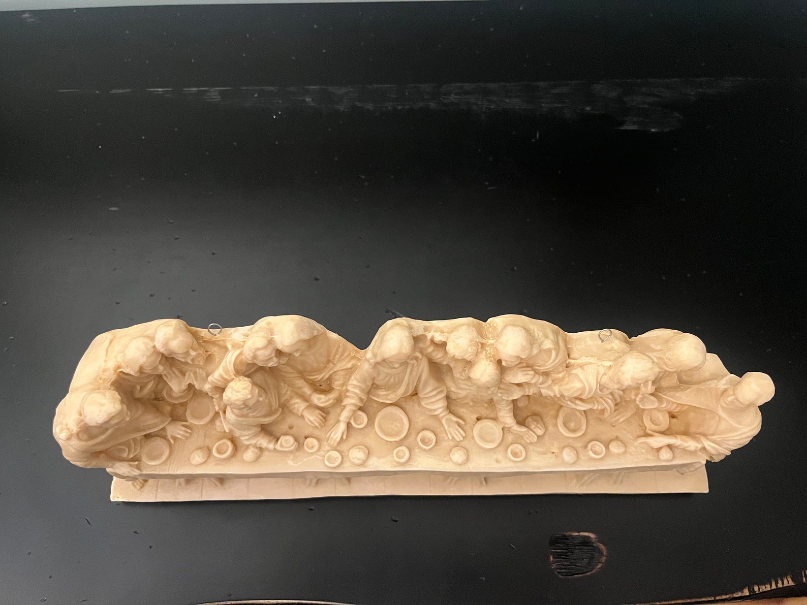 Vintage Religious Figurine - the Last Supper - Jesus & Disciples, Resin ...
