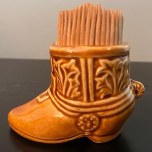 Vintage Tennessee Cowboy Boot / Riding Boot Ceramic Toothpick Holder - Etsy