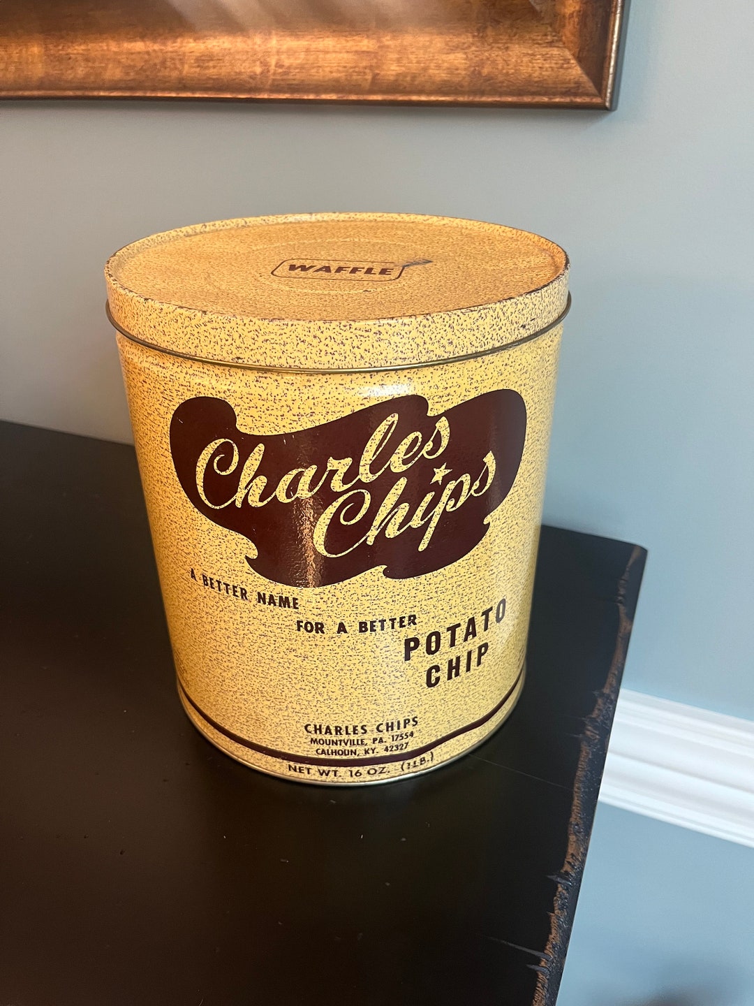 Charles Chips Farm Fresh Potato Chip 16 Oz. 1 Pound Empty - Etsy