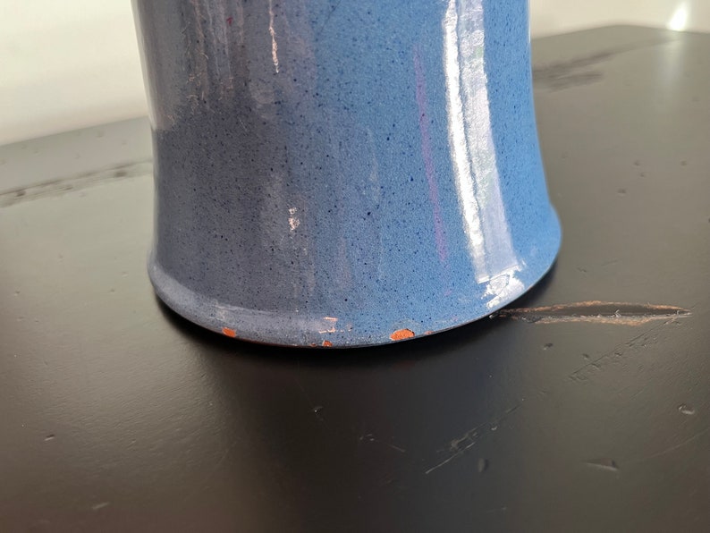 Peters and Reed Pottery Vase - Wilse Blue, High Gloss Glaze. 1921-1926 ...
