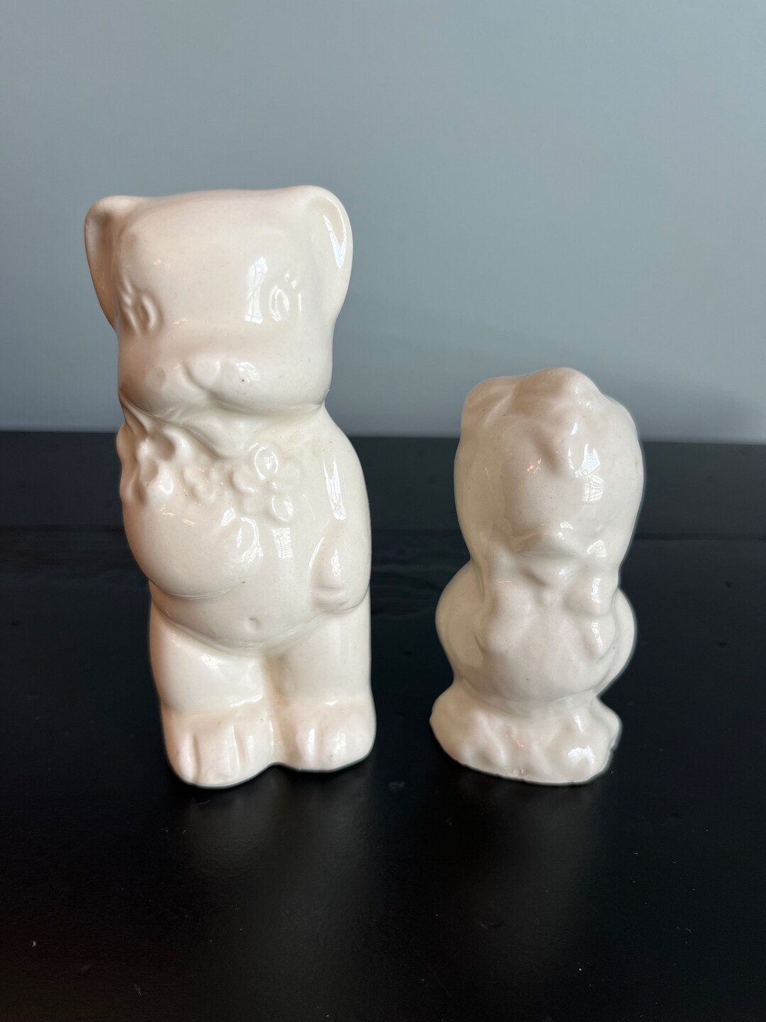 Vintage Shawnee Pottery Bear and Duck Salt and Pepper Shakers - 1940s ...