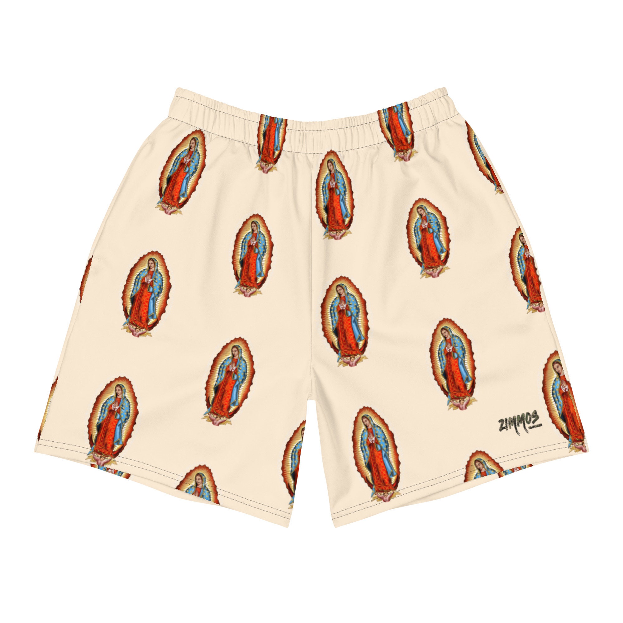 Guadalupe Shorts, Virgen De Guadalupe Shorts, Virgin Mary Shorts ...