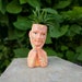 Pot Head Planter, Garden Decor, Garden Planter, Unique Gift Idea - Etsy