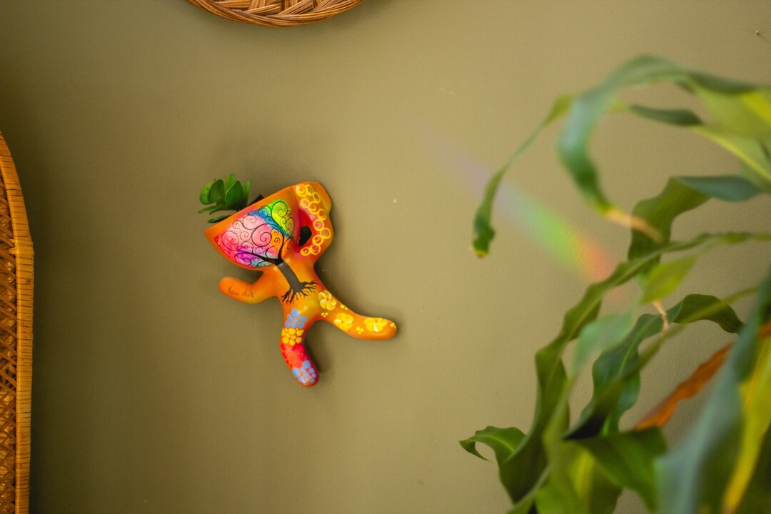 Tree of Life, Wall Planter, Home & Garden, Whimsical Decor, Pot Head ...