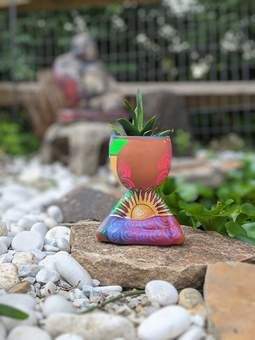 Pot Head Pot, Boho Gift, Succulent Pot, Gift for Her, Sunshine Pot - Etsy