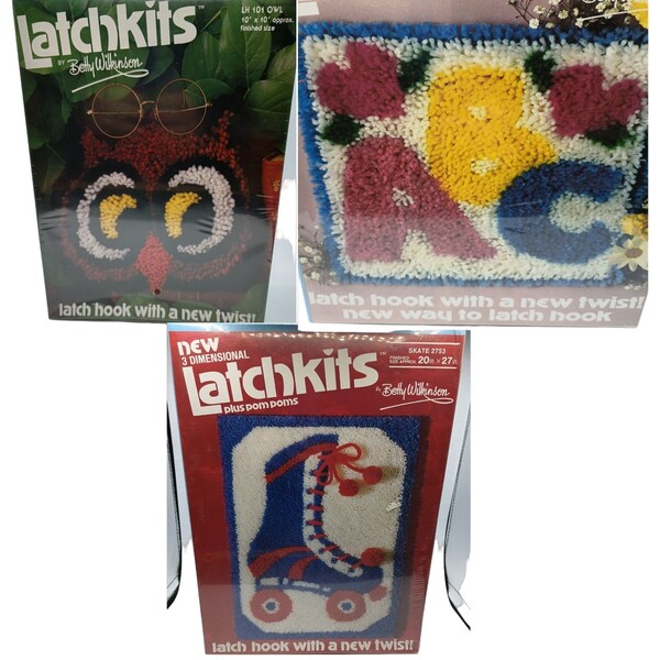 Latch Hook Kits - Etsy