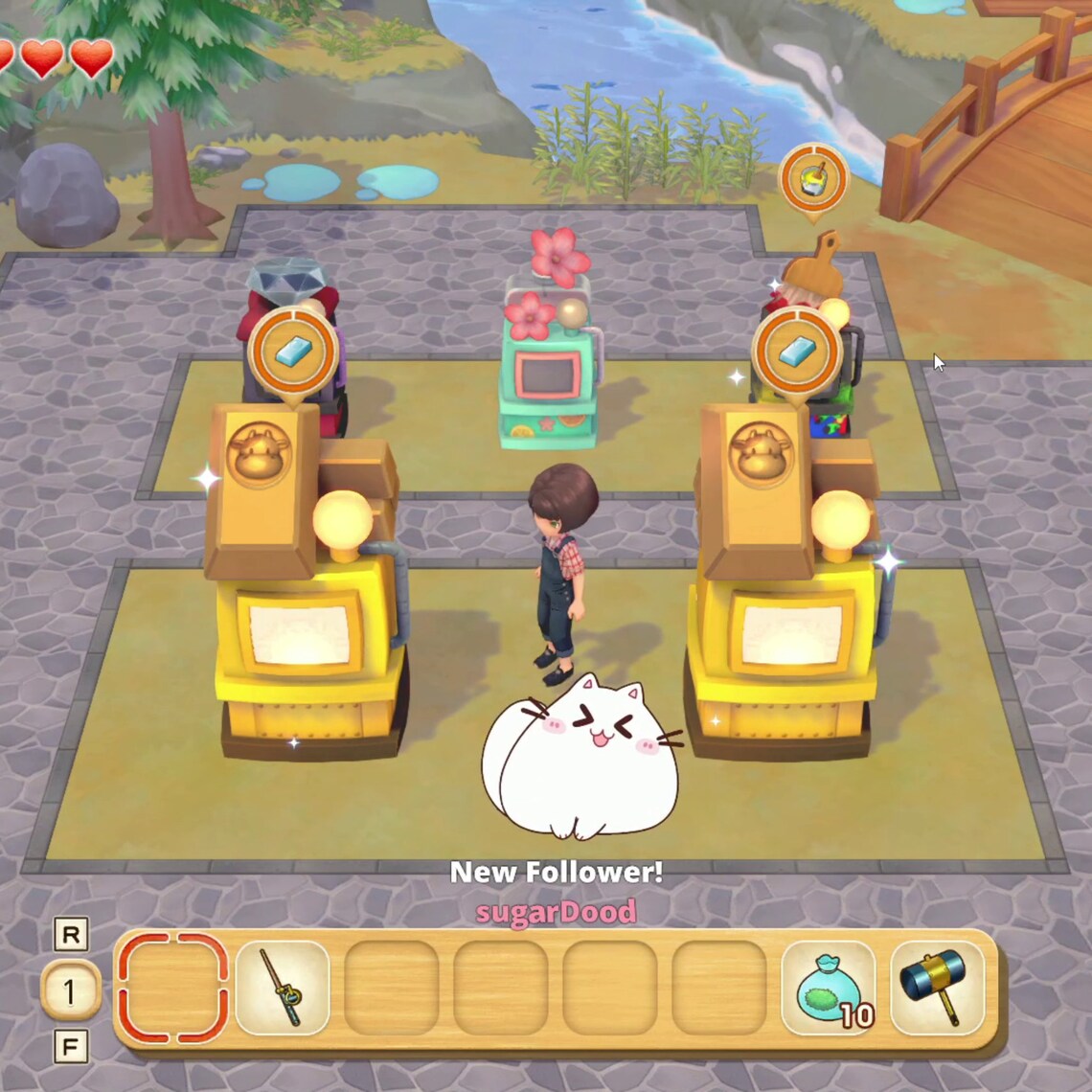 Animated Cat Twitch Alert Set Kawaii White Cats Live Stream - Etsy