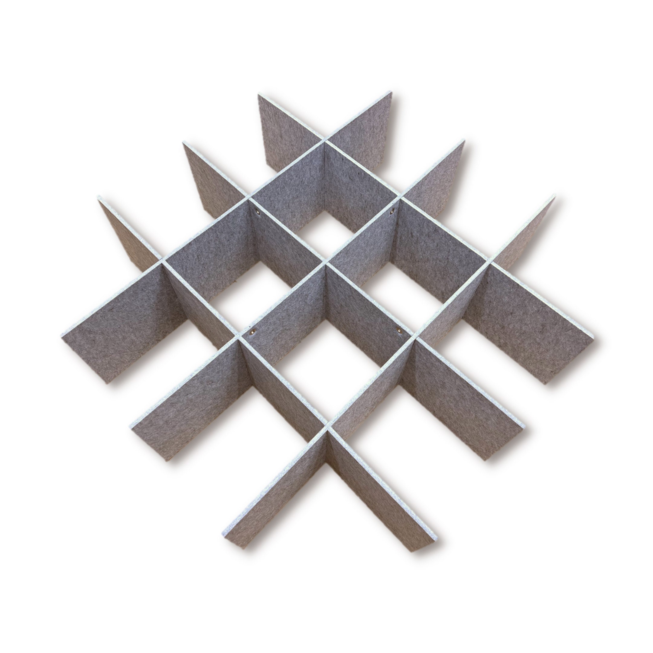 Silentfiber™ Waffle Baffle, Ceiling Suspended Polyester Baffle for ...