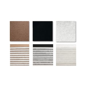 Silentpoly™ Dual-tone Acoustic Panels, 2x2 or 2x4 (3 Color Options ...