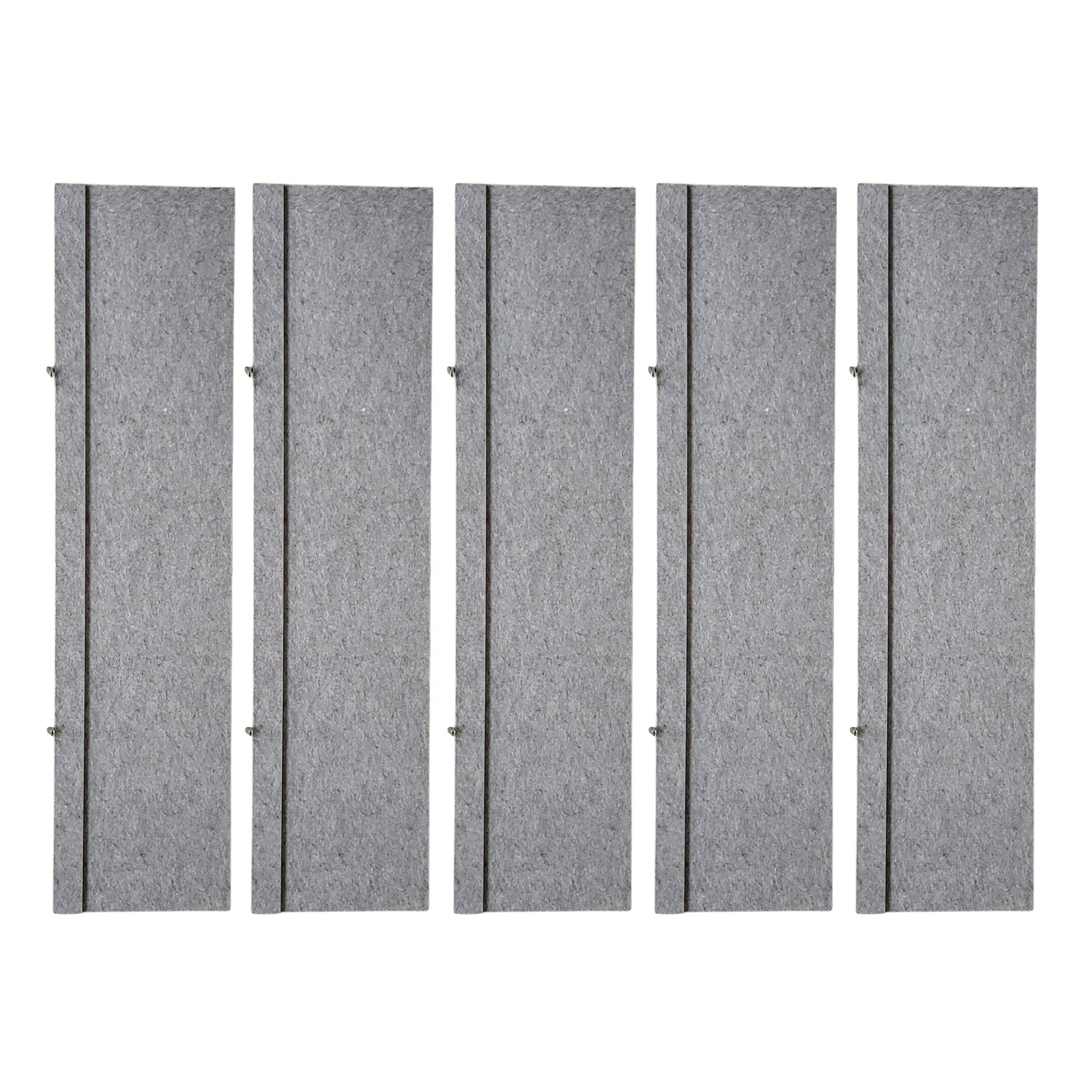 Silentfiber™ Polyester Acoustic Blade Baffle With Cable Hangers (5 ...