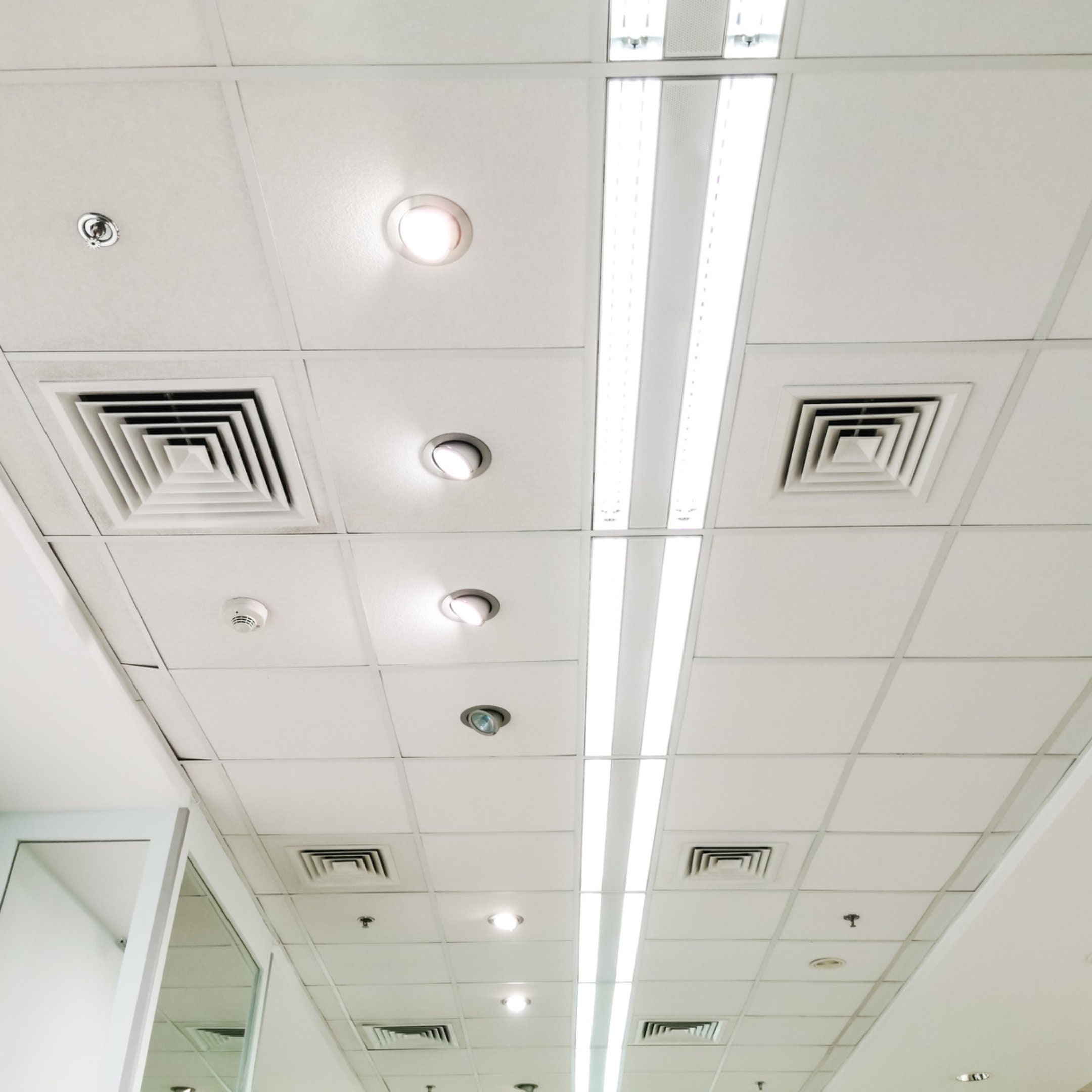Silentceiling™ White Acoustic Ceiling Tiles (2x2 or 2x4) Sound ...