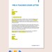 COVER LETTER Pre-k Teacher Cover Letter Editable Cover Letter for Pre K ...