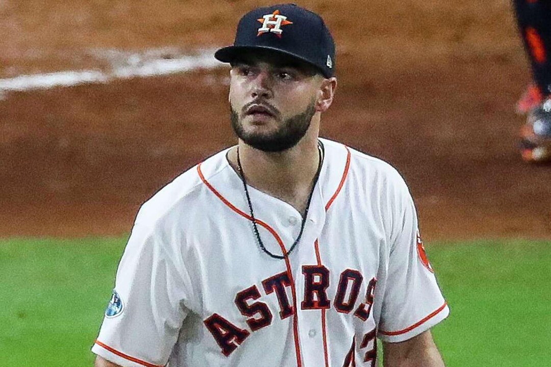 Houston ASTROS PITCHER Black Spinel Necklace 4 - 4.5 MM Lance Mccullers ...