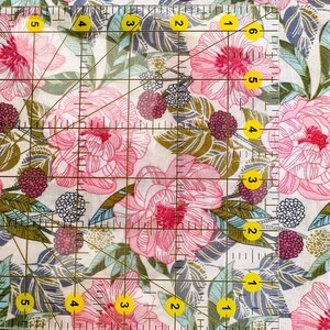 Summer Floral Fabric/ Tropical Flower Fabric/ Cotton Woven Fabric ...