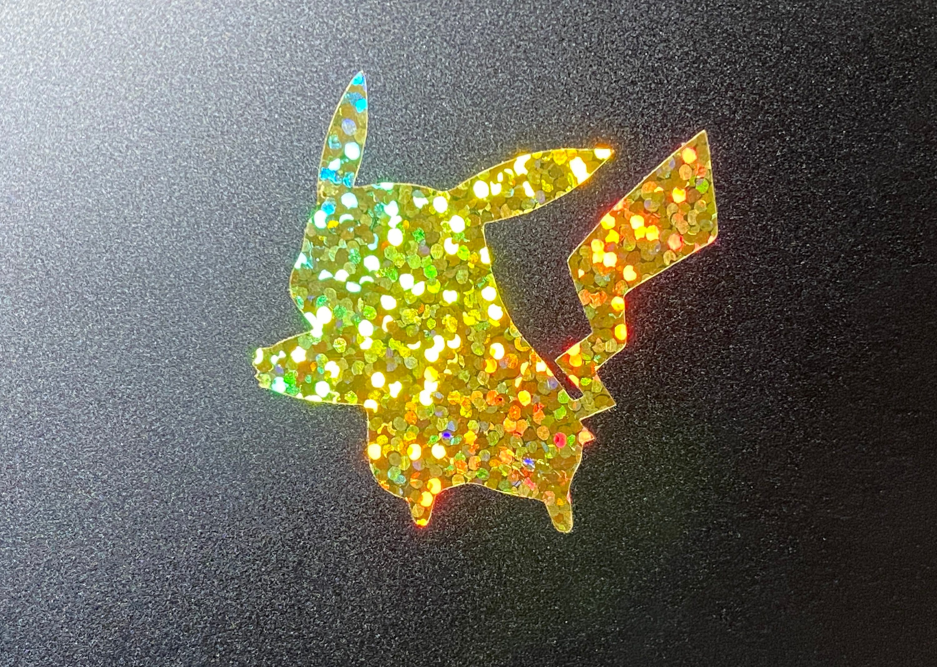 Pikachu Holographic Sticker - Etsy