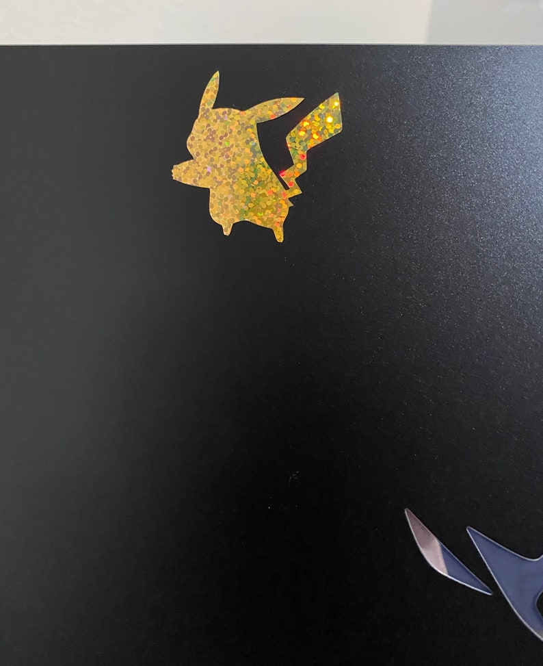 Pikachu Holographic Sticker - Etsy