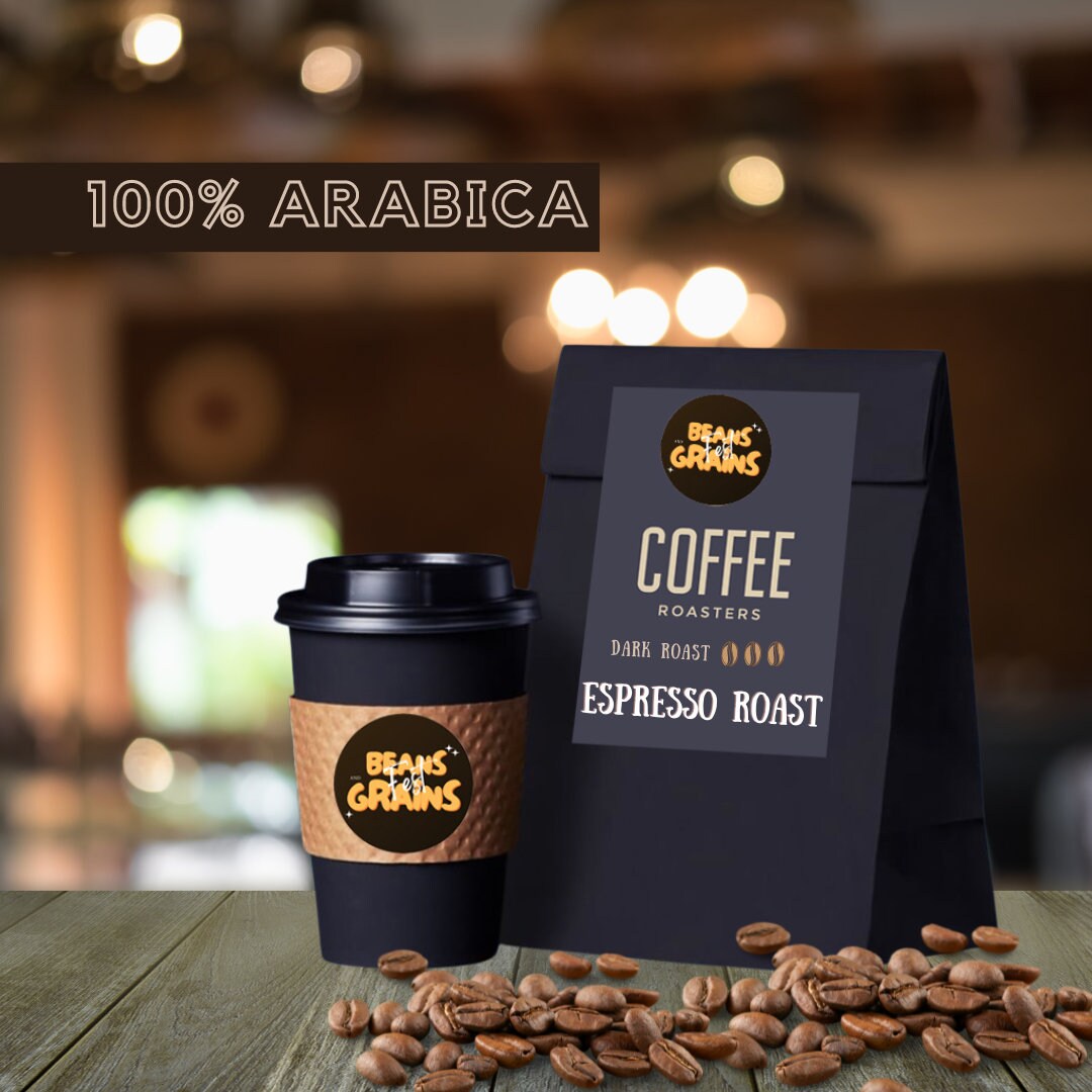 Espresso Roast Coffee / Dark Roast / 100% Arabica / High Quality ...