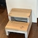Farmhouse Step Stool / Single Step / Double Step / Rustic Step Stool / Pet Stairs / Children's ...