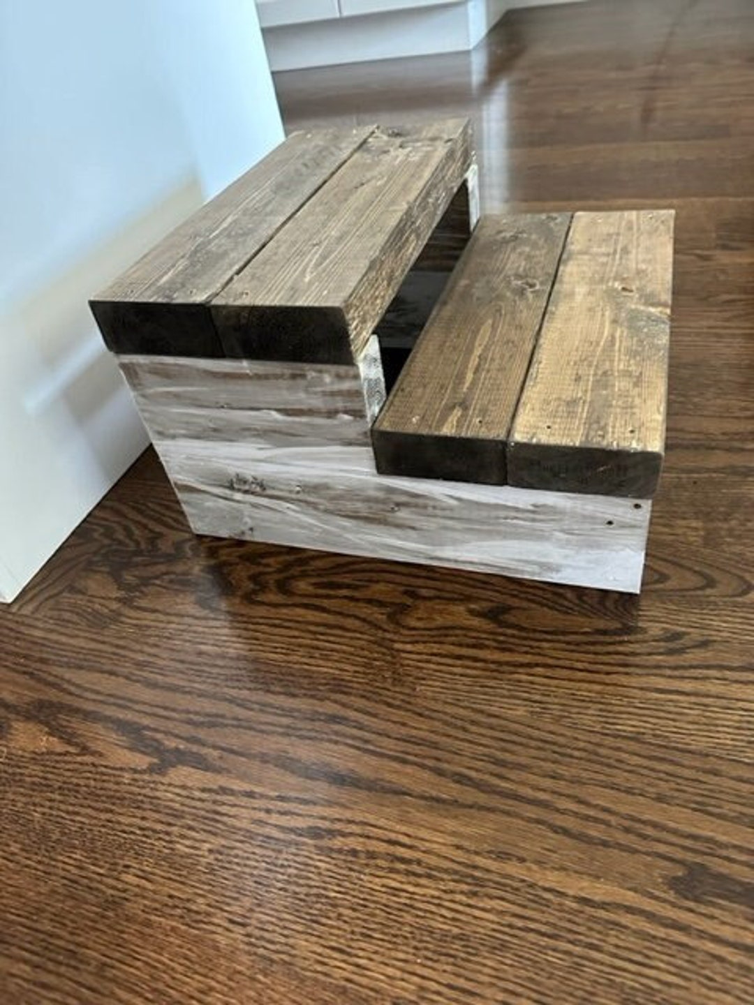 Farmhouse Step Stool / Single Step / Double Step / Rustic Step Stool ...