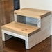 Farmhouse Step Stool / Single Step / Double Step / Rustic Step Stool ...