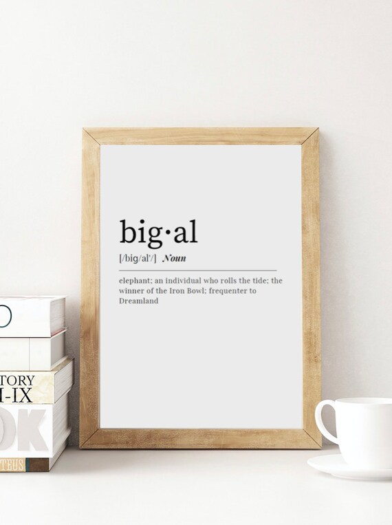 University of Alabama Big Al - Etsy