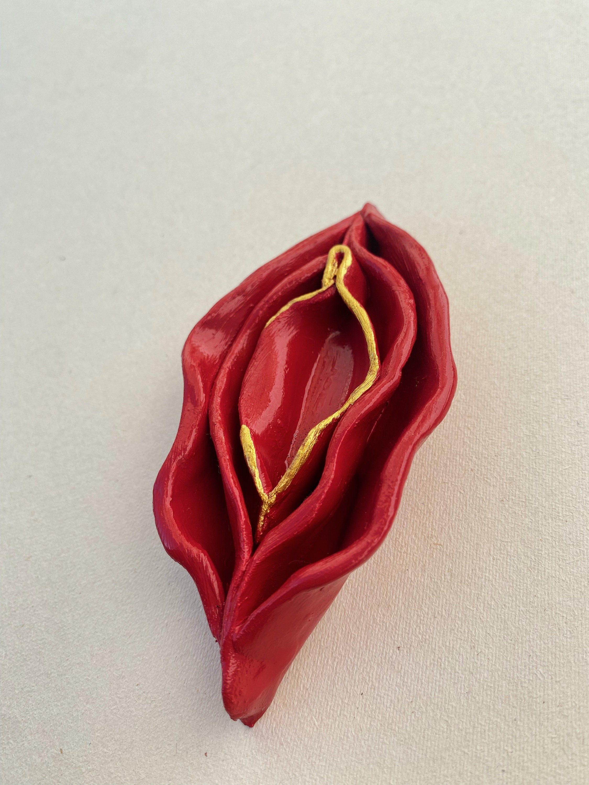 Yoni Art Vulva Womb Menstruation Cycle Shakti Clay Wall Art the Wild ...