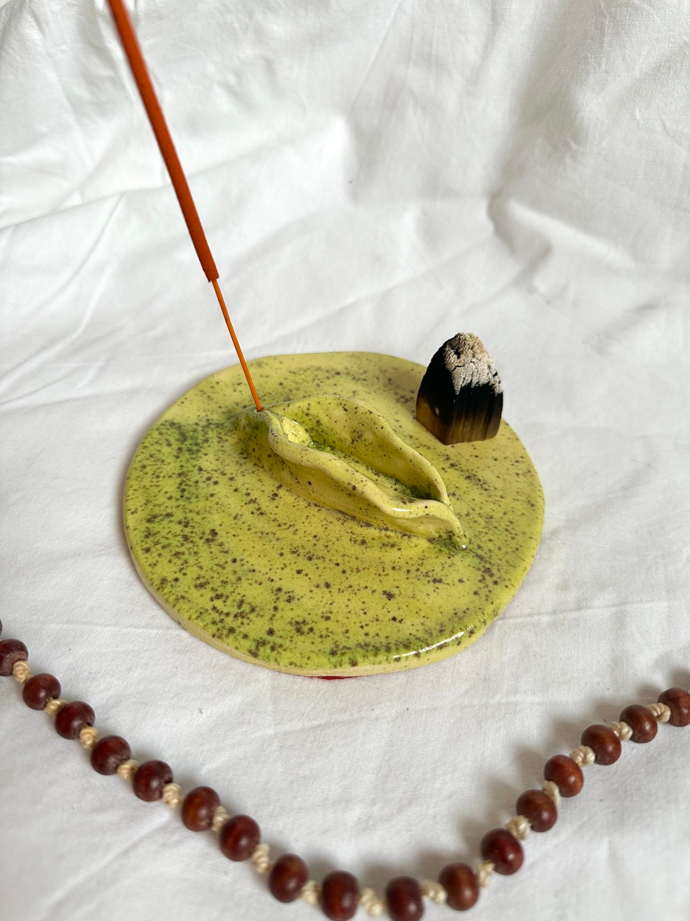 Sacred Yoni Incense Holder Jewelry Plate Yoni Portal - Etsy