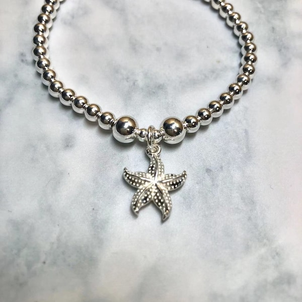 Starfish Stretch Bracelet - Etsy