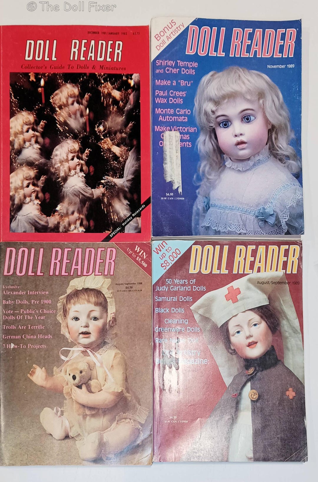 Collection of 4 Vintage Doll Reader Magazines - Etsy