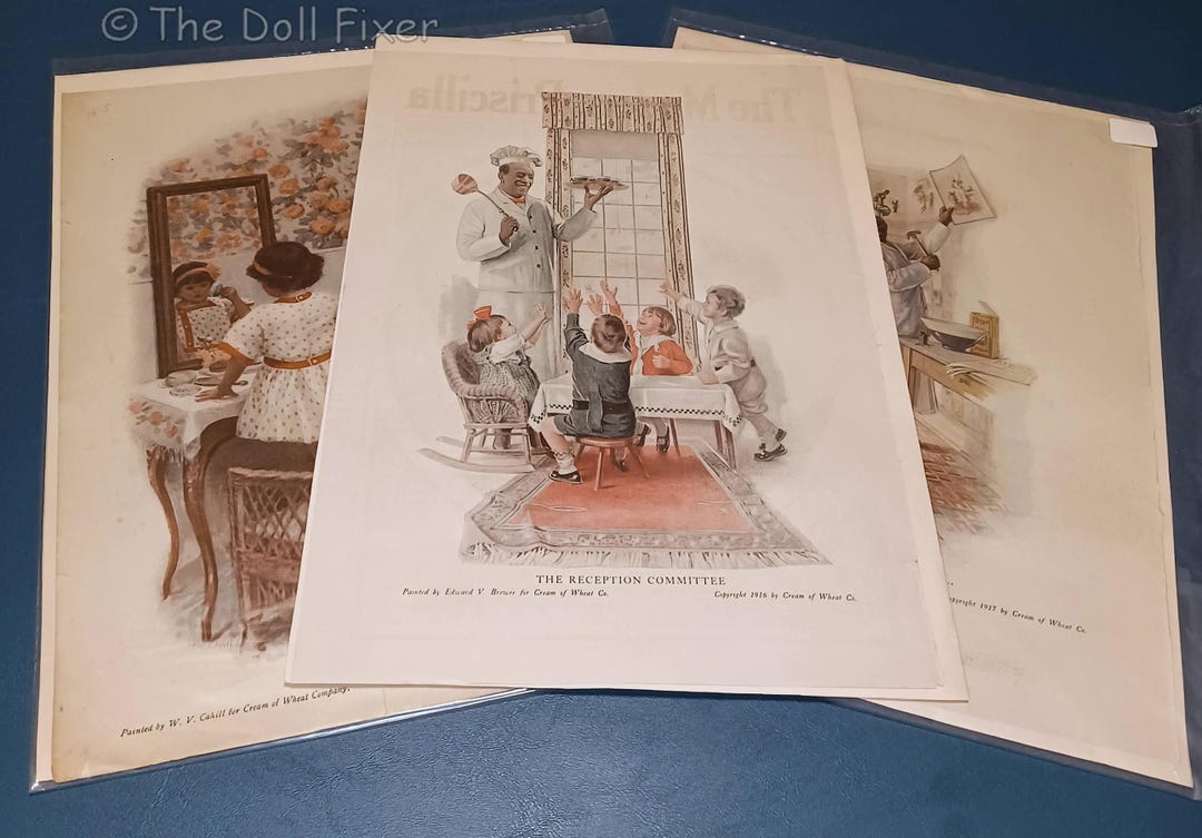 1916 African American Themed Cream of Wheat Magazine Advertisement ...