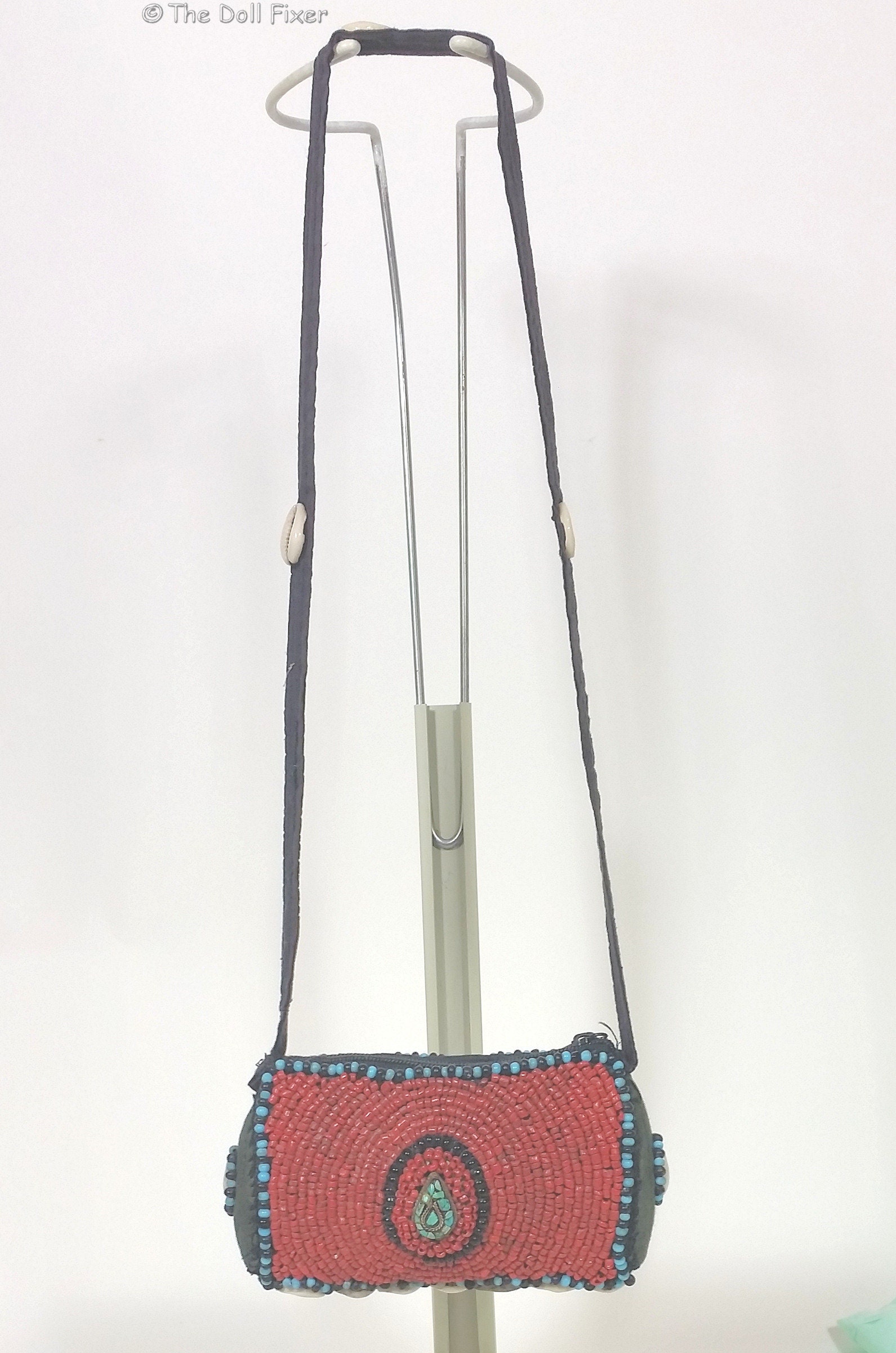 Vintage Hawaiian or Polynesian Hand Beaded Purse and Belt - Etsy