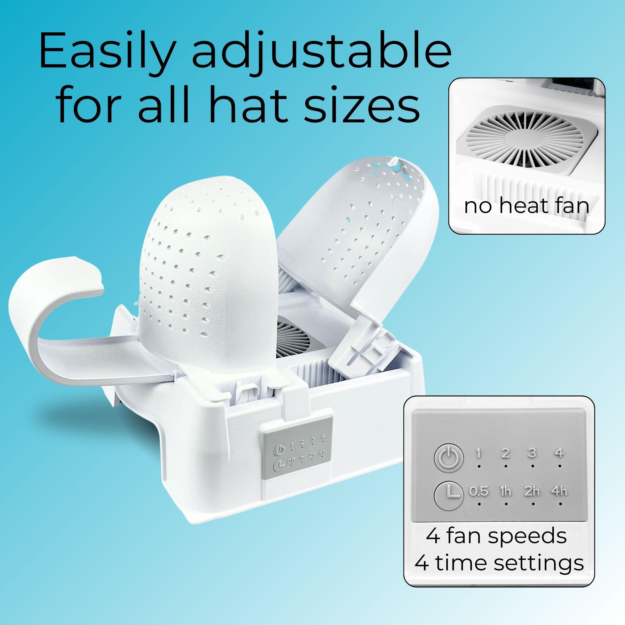 Hat Care Machine With Stiffening Spray – Adjustable Hat Shaper for Caps ...