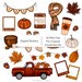 Fall Season Clipart Cozy Autumn Aesthetic iPad Digital Planner Stickers ...