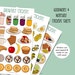 Breakfast Brunch Digital Stickers, Hand-drawn PNG, Goodnotes File (digital Download) - Etsy