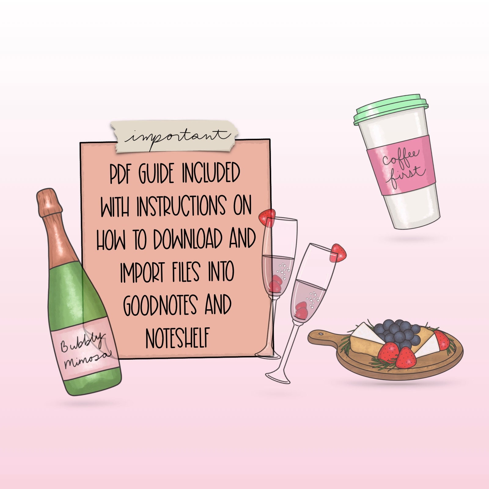 Girls Brunch Clipart Girls Trip Bachelorette Brunch Birthday Friends ...