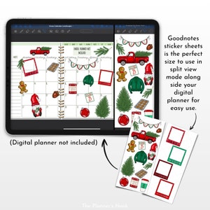 Christmas Clipart December Holiday Season Digital Planner Stickers ...
