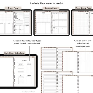 Minimalist Neutral Digital Planner for Goodnotes Digital Calendar Month ...