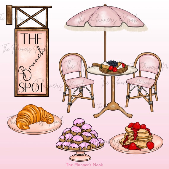 Ladies Brunch Clipart
