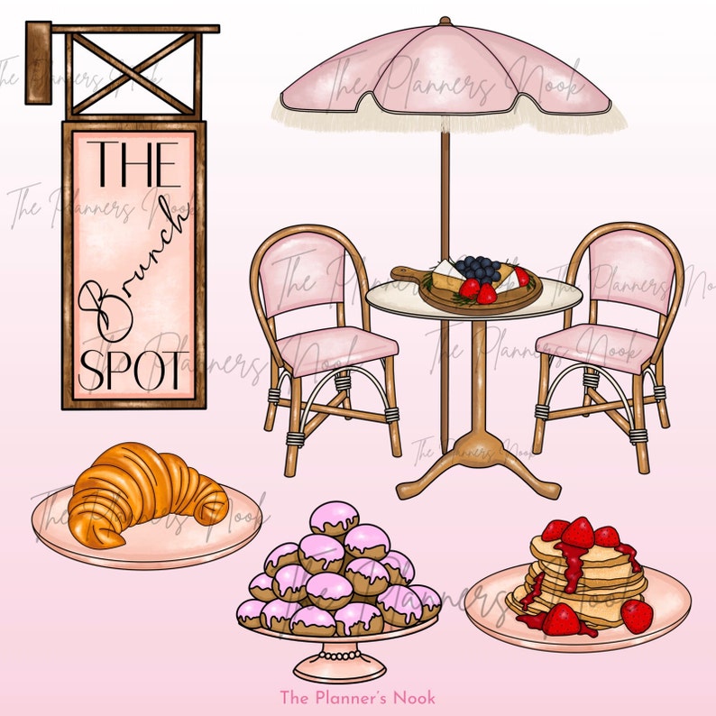 Girls Brunch Clipart Girls Trip Bachelorette Brunch Birthday Friends ...