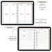 Minimalist Neutral Digital Planner for Goodnotes Digital Calendar Month ...