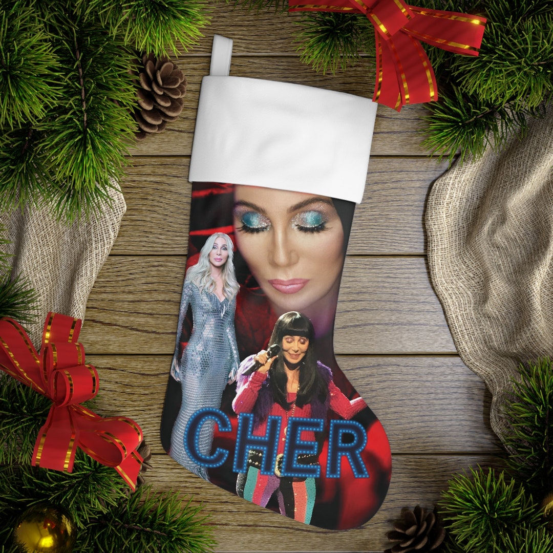 Cher Christmas Cheristmas Holiday Stocking 2023 Glamorous Addition to ...