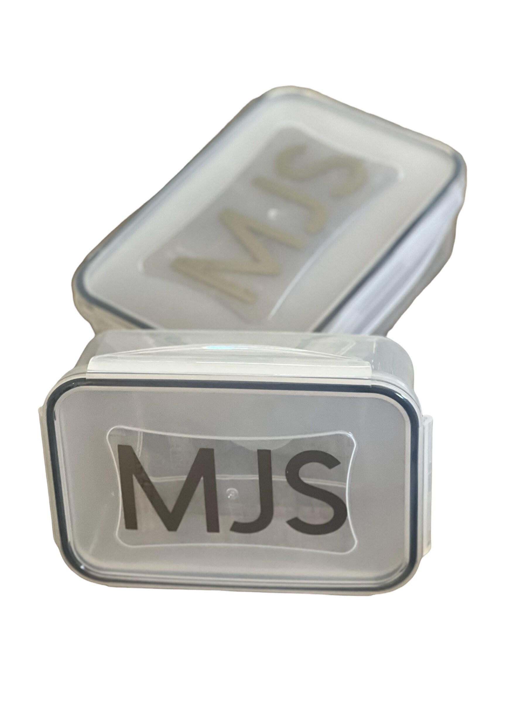 Plastic Personalized Food Storage Container - Etsy