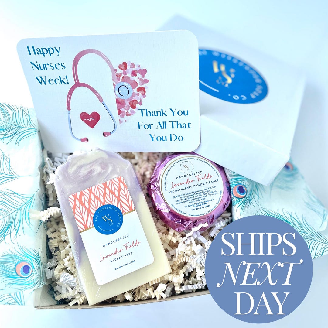 Nurse Thank You Gift Box Nurses Appreciation Week Gift With Thank You ...