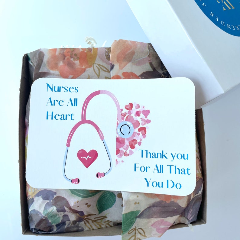 Nurse Thank You Gift Box Nurses Appreciation Week Gift With Thank You ...