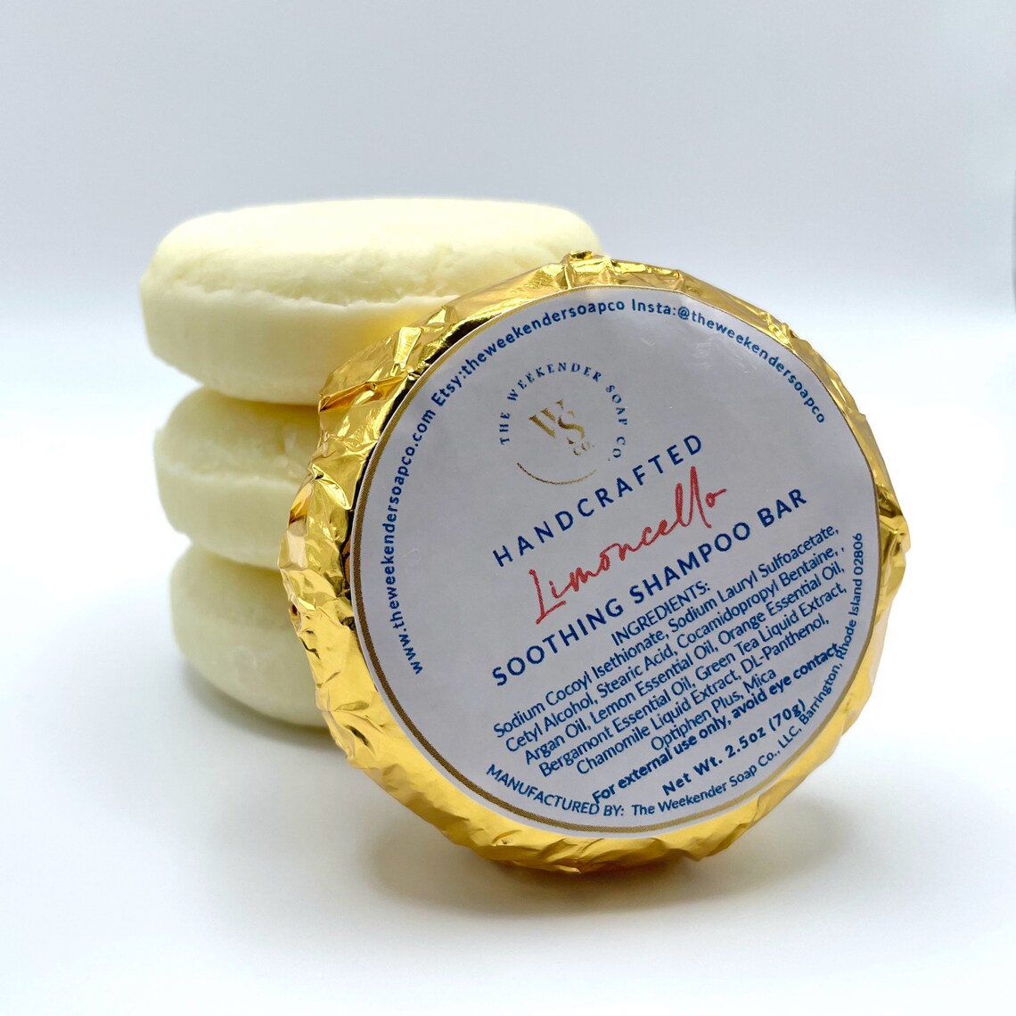 Natural Shampoo Bar Lemon Scent Handmade Shampoo Bar - Etsy