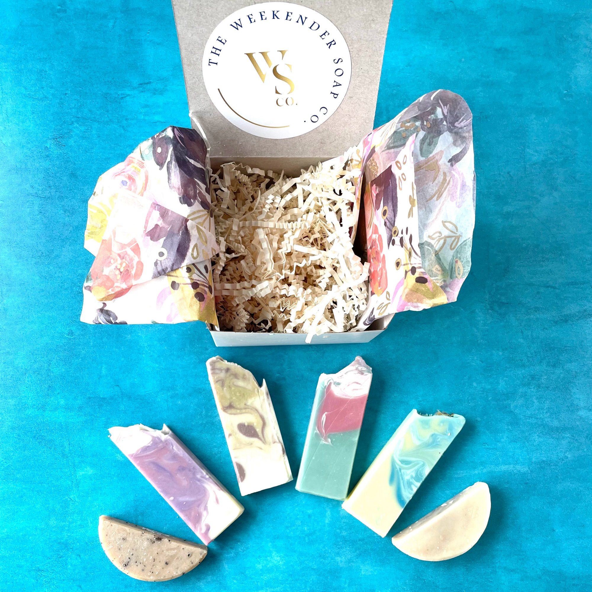 Mini Soap Variety Box Sampler Set of 6 Handmade Soap Sample Pack Travel ...