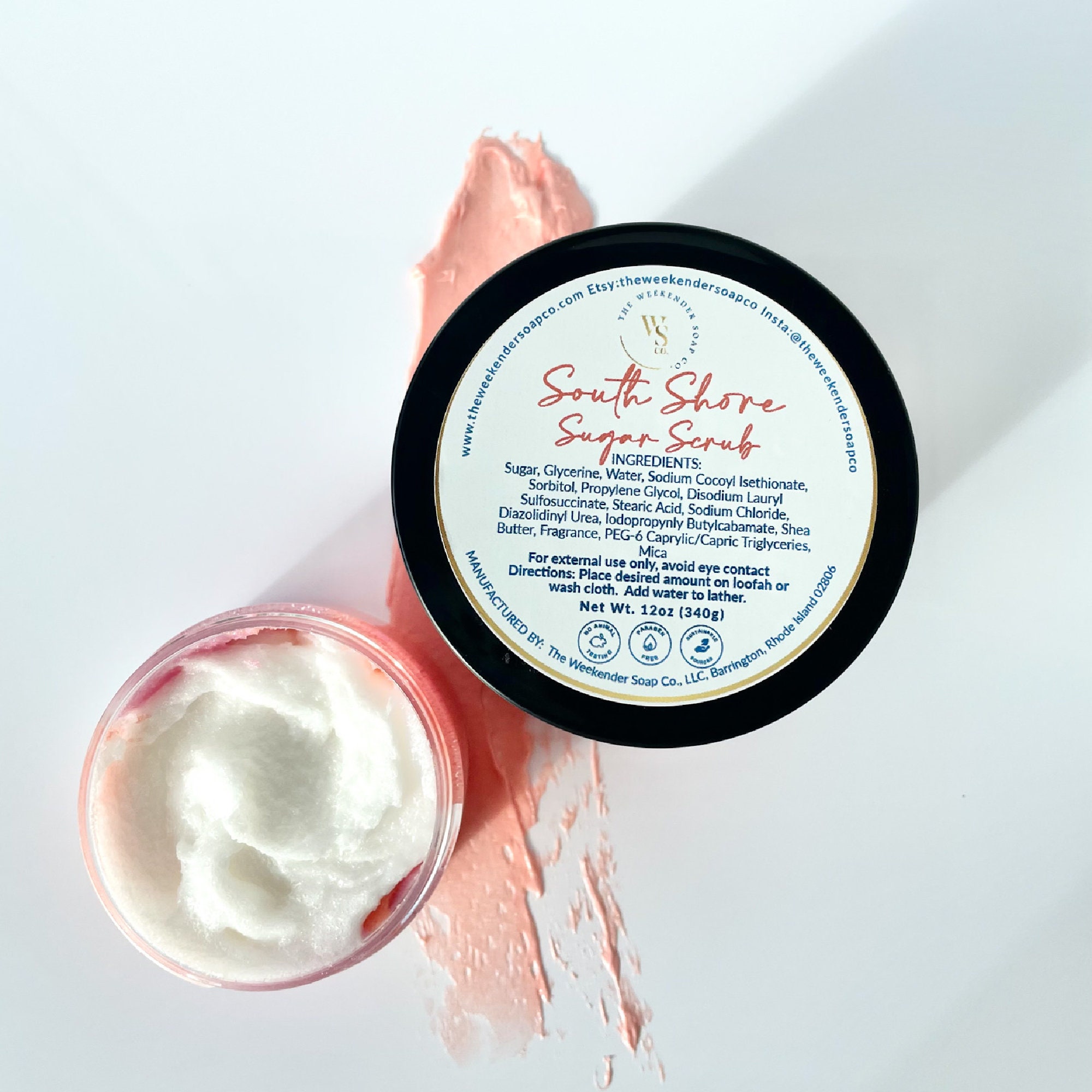 Mini Sugar Scrubs Variety Box Set of 5 Sample Pack Travel Size Sugar ...