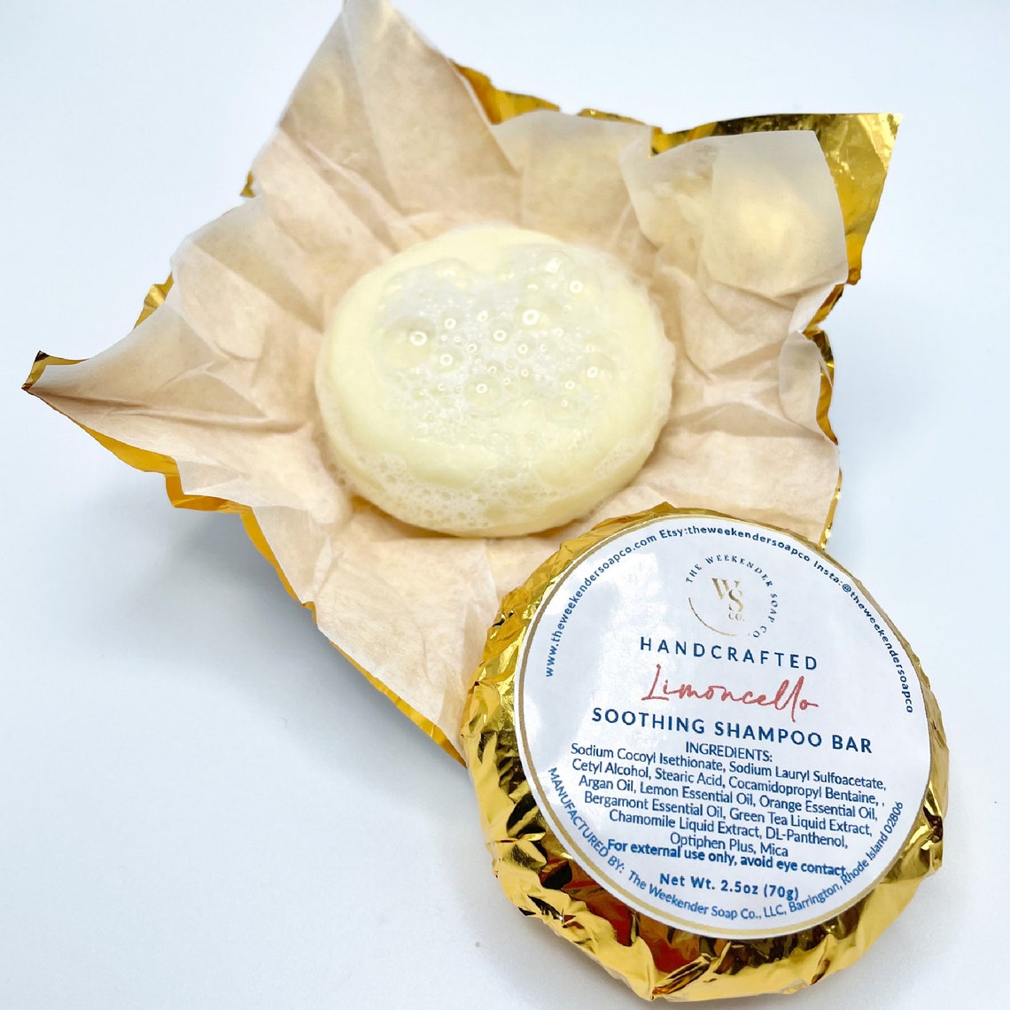 Natural Shampoo Bar Lemon Scent Handmade Shampoo Bar - Etsy