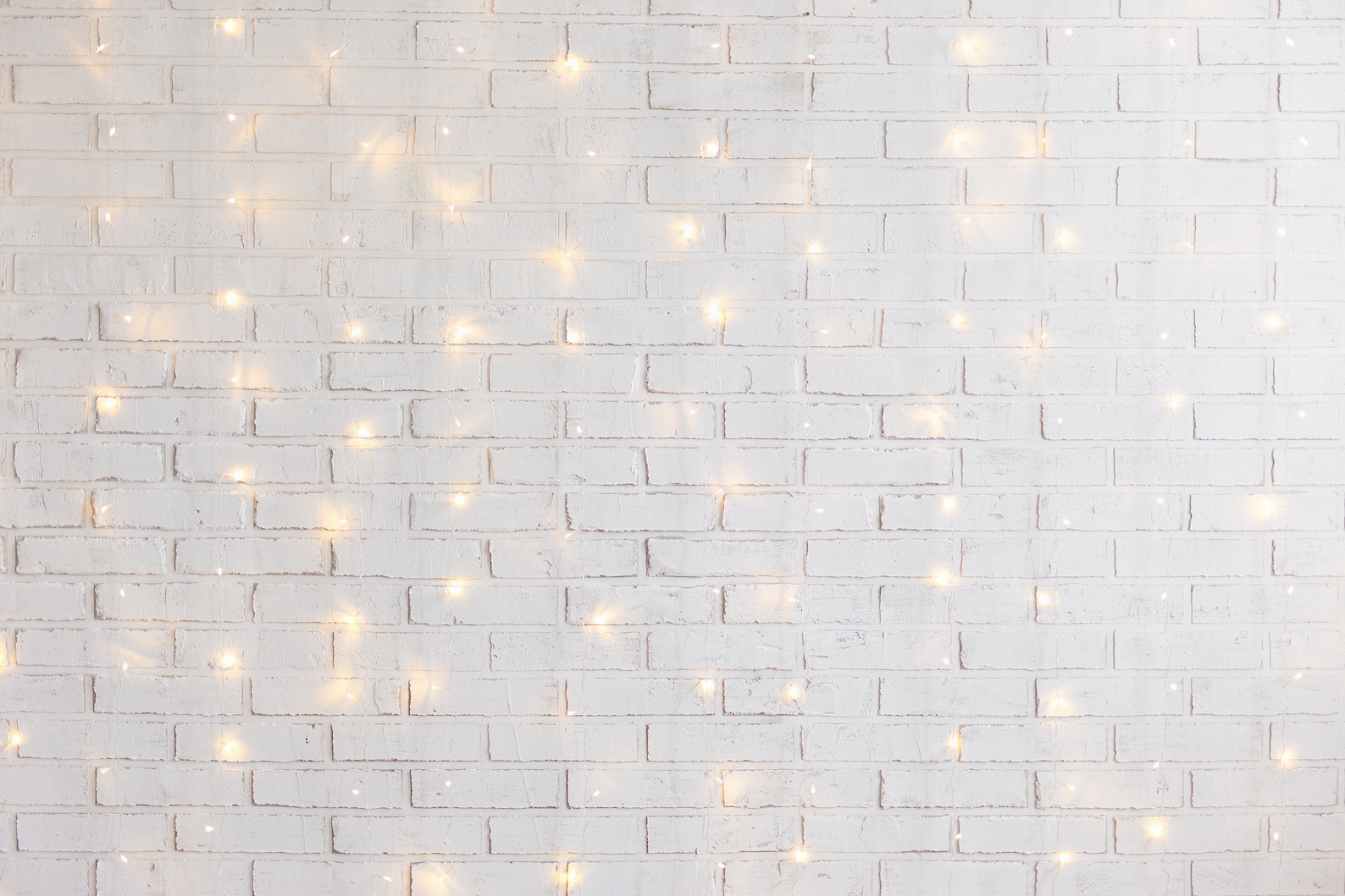 White Brick With Lights , Vinyl Banner , SHIPS OUT IN 24HRS * , 13 Oz ...